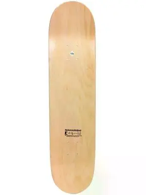 MAHARISHI Logo-print Detail Skateboard - Brown