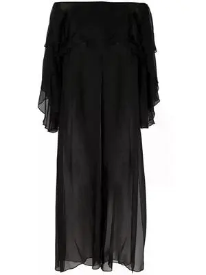 Gemy Maalouf Frill Kaftans Tunics