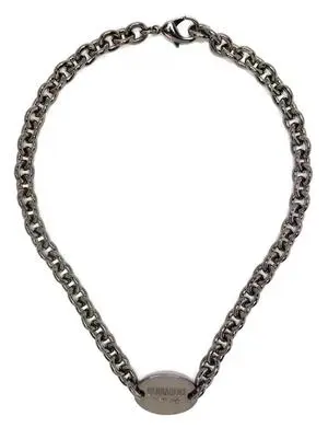 Dsquared2 Logo-plaque Chain-link Necklace