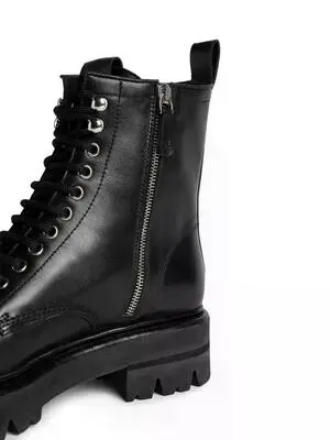 Dsquared2 Icon Plaque Combat Boots