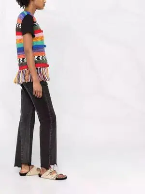 Dsquared2 Striped Knitted Waistcoat