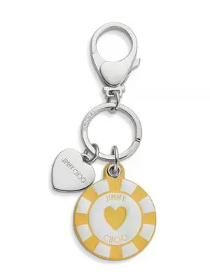 JIMMY CHOO Casino Chip Charm - Silver