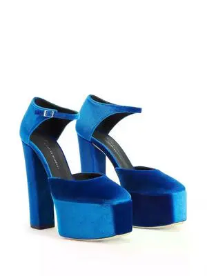 GIUSEPPE ZANOTTI 150mm Bebe Platform Pumps