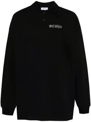 Off-White Gang-print Polo Shirt