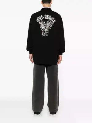 Off-White Gang-print Polo Shirt