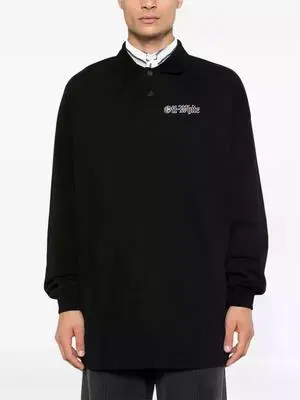 Off-White Gang-print Polo Shirt