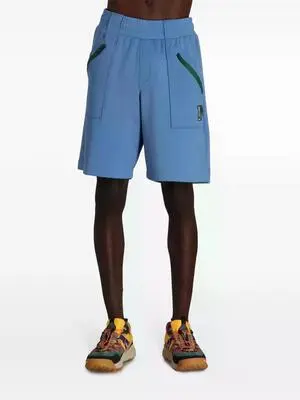 Moschino Logo-embroidered Track Shorts