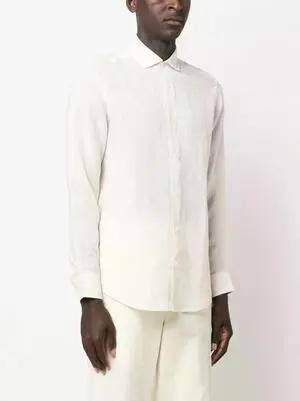 Frescobol Carioca Linen Long-sleeve Shirt