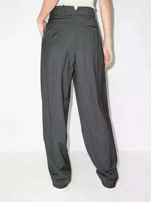 THE FRANKIE SHOP Gelso High-waisted Darted Trousers