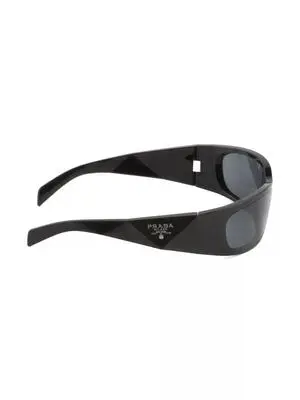Prada Symbole Wraparound-frame Sunglasses