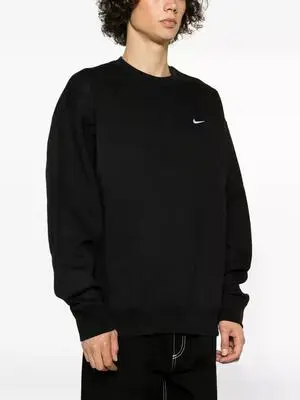 Nike Solo Swish-logo Sweatshirt - Black
