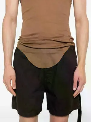 Rick Owens Khaki Cotton Tank Top - Brown