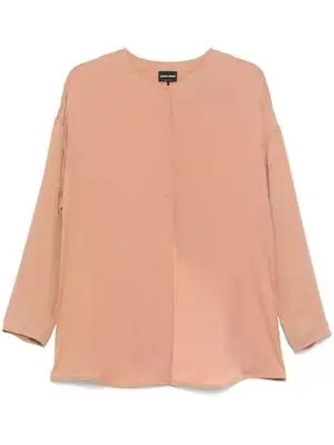 Giorgio Armani Silk Shirt - Orange