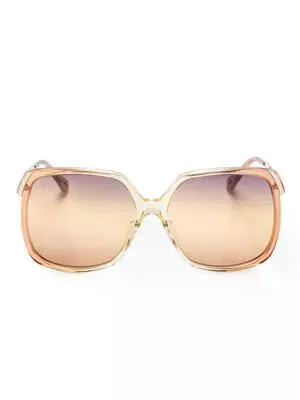 Chloé Square-frame Sunglasses - Orange