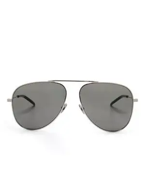 Saint Laurent Pilot-frame Sunglasses - Grey