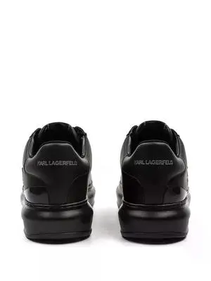 Karl Lagerfeld Signature Logo Patch Lace-up Sneakers