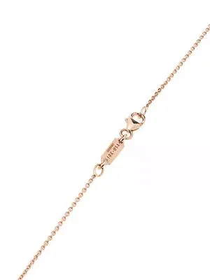 SUZANNE KALAN 18k Rose Baguette-cut Diamond Bar Necklace