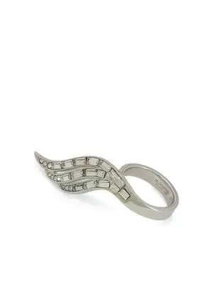 JIL SANDER Angel Wing Ring - Silver