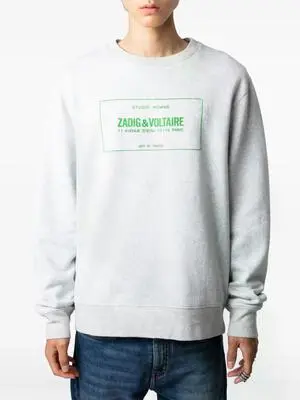 Zadig&Voltaire Simba Embroidered Logo Sweatshirt