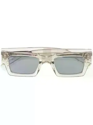 Saint Laurent Sl572 Square-frame Tinted Sunglasses - Grey