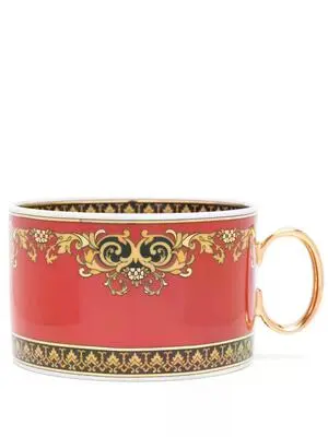 Versace Medusa Ceramic Tea Cup - Red
