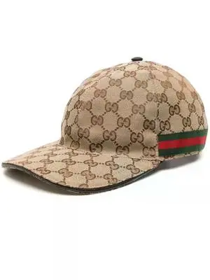 Gucci Gg Canvas Baseball Cap - Neutrals