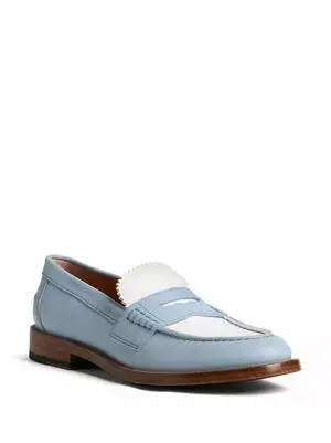 Dsquared2 Two-tone Leather Loafers