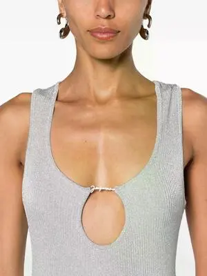 Jacquemus Bril Lurex Mini Dress