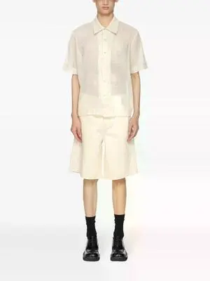 WON HUNDRED Cotton Straight-leg Shorts