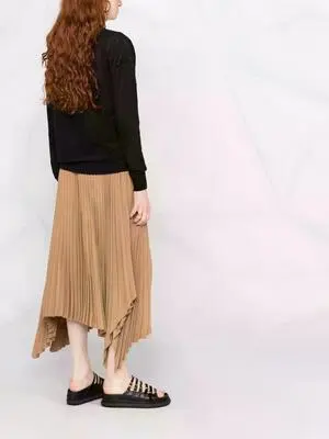UMA WANG Polka-dot Intarsia Knit Cardigan