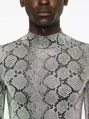 Coperni Snakeskin-print Top
