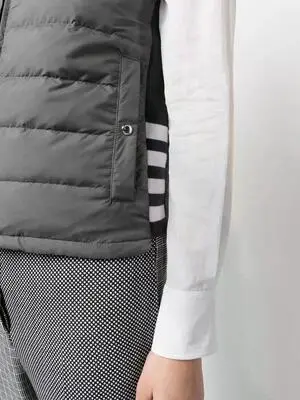Thom Browne 4-bar Stripe Padded Gilet