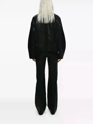 MAINLESS Leather Jacket - Black