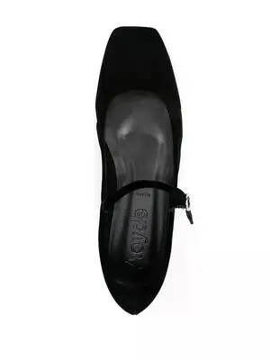 AeydĒ Uma Mary Jane Ballet Flats - Black
