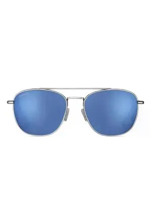 SERENGETI EYEWEAR Carroll Large Sunglasses - Silver