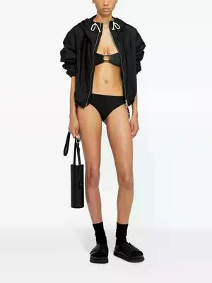 JIL SANDER Zip-up Hooded Jacket