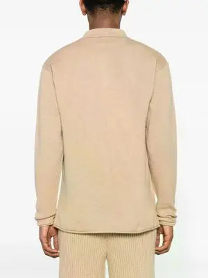 Alanui Finest Ribbed Polo Top