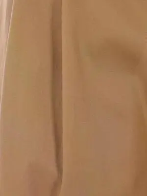 Saint Laurent Cotton Trousers With Front Tie Detail