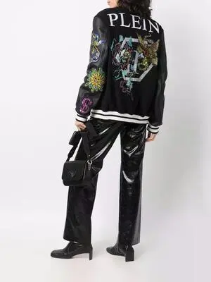 Philipp Plein Varsity Bomber Jacket