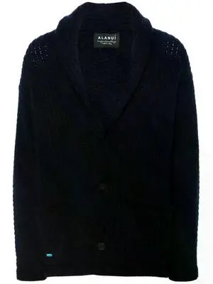 Alanui Cable-knit Cotton-cashmere Cardigan