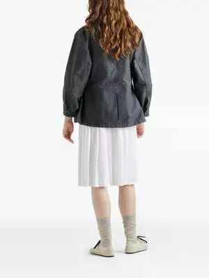 Prada Pleated Midi Skirt