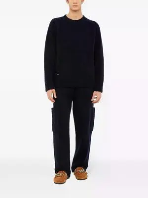 Alanui Ribbed Cashmere-silk Blend Sweater