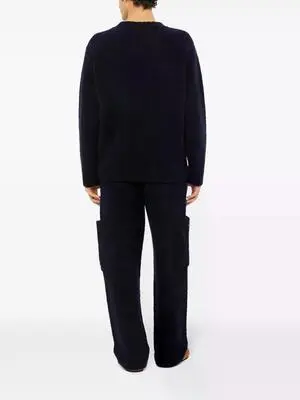 Alanui Ribbed Cashmere-silk Blend Sweater