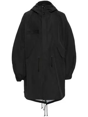 Junya Watanabe Drop-shoulder Hooded Parka Coat