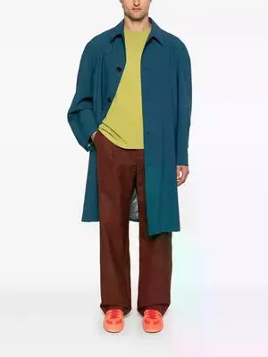 BOTTER Checked Virgin Wool Trousers