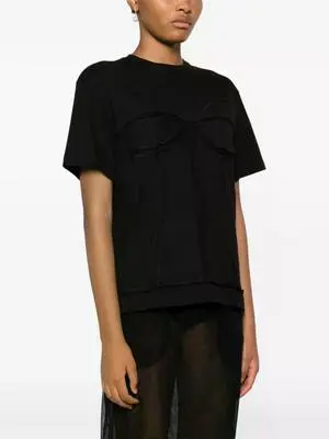 MURMUR Deconstructed T-shirt - Black