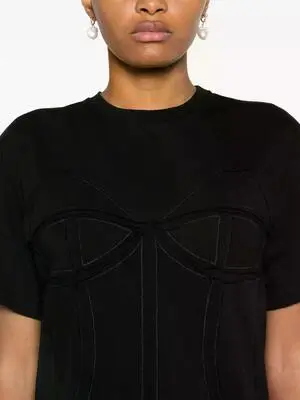 MURMUR Deconstructed T-shirt - Black