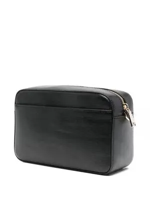Dkny Logo-lettering Crossbody Bag - Black