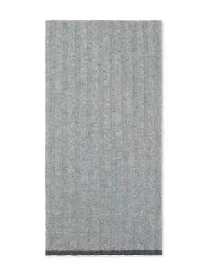Brunello Cucinelli Cashmere Scarf - Grey