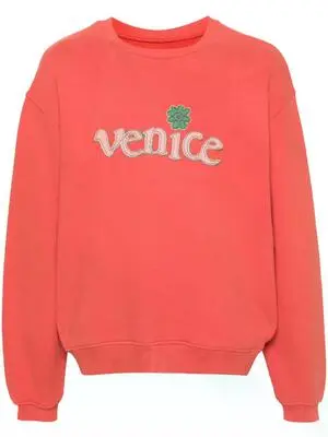 ERL Venice-patch Cotton Sweatshirt